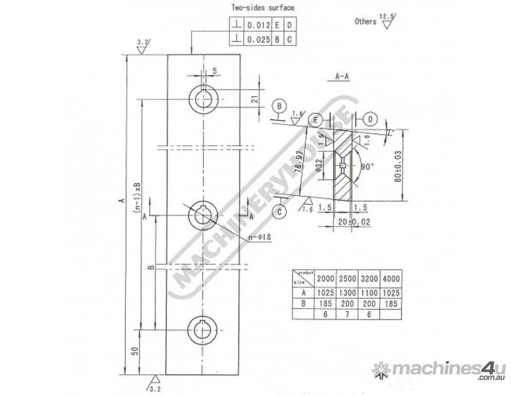 New hafco metalmaster GB-110 8020 Metal Guillotine (211108)