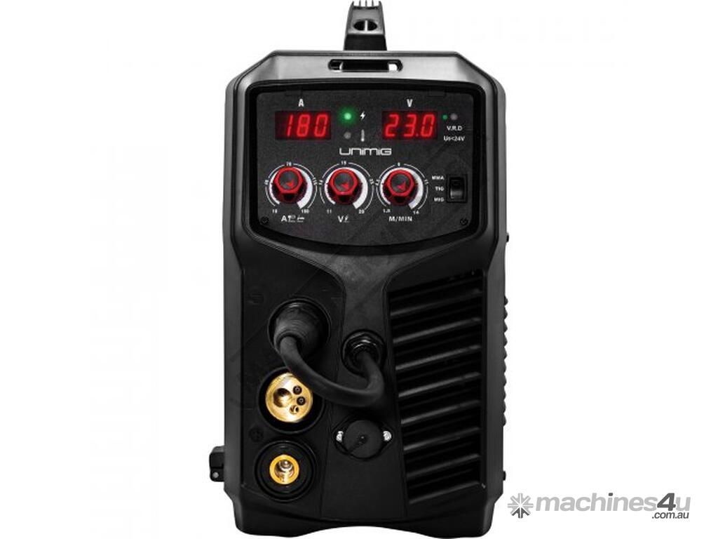 New unimig VIPER 185 MIG TIG STICK WELDER KUMJRVM185 30-180 Amps ...