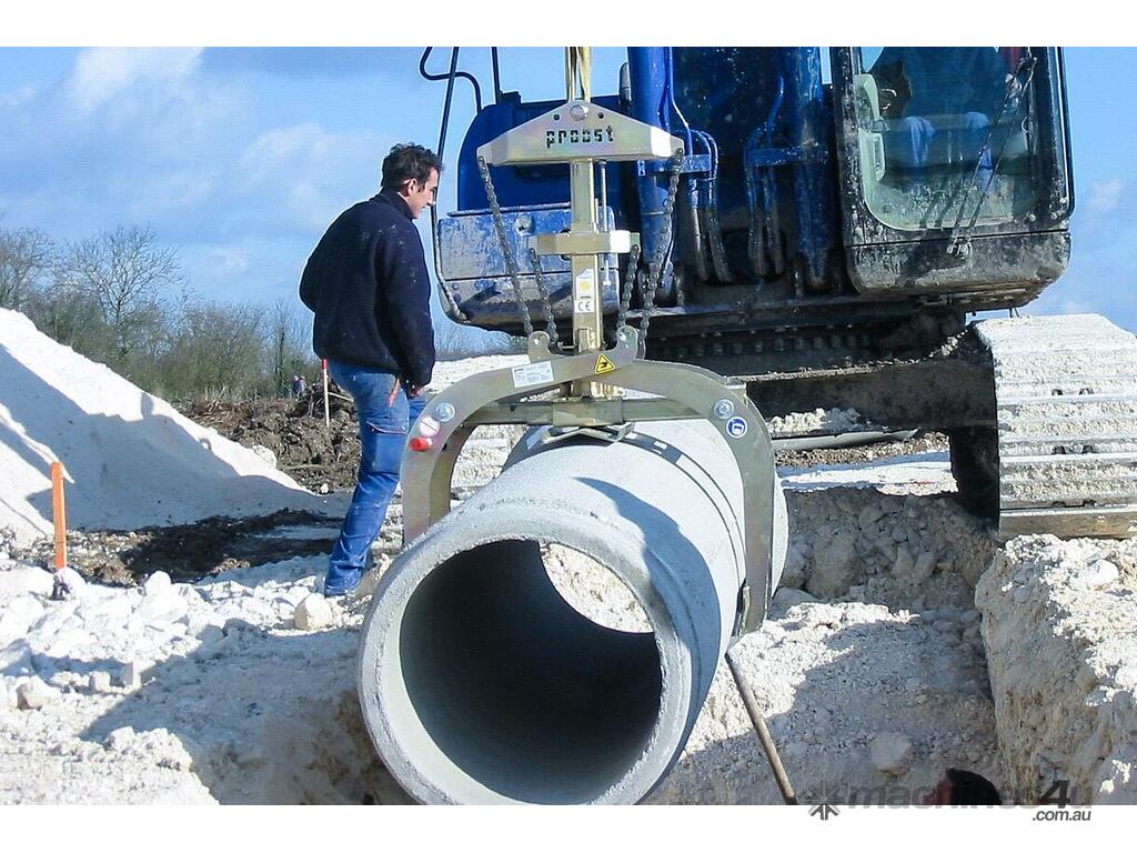 New probst RG2080 Excavator Pipe Lifter (599908)