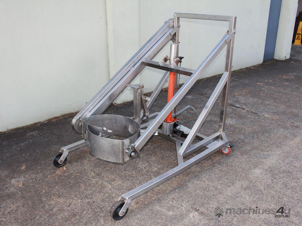 used Hydrum Type Stainless Steel Drum Lifter Drum Lifter in CONDELL ...