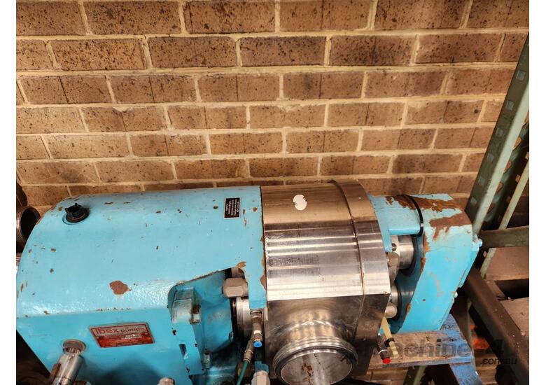 New ibex DOYLE PUMP ENGINEERING - Ibex Stainless Steel Sanitary Rotary Lobe Pump Lobe Pump in ...