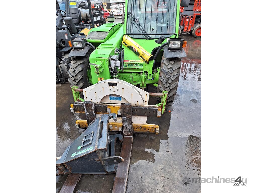 Used 2015 merlo P25 6 Telehandler (955608)