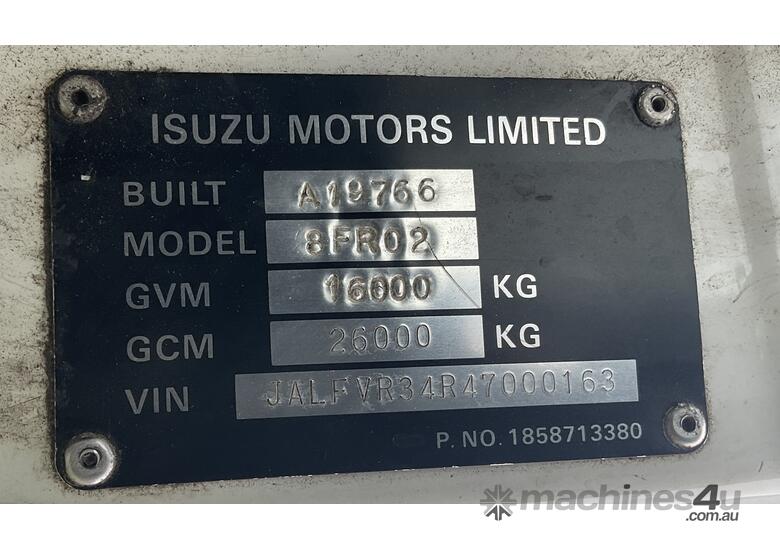 Buy Used 2006 Isuzu 2006 Isuzu FVR900 4x2 Tray Truck Tray Truck in , - Listed on Machines4u