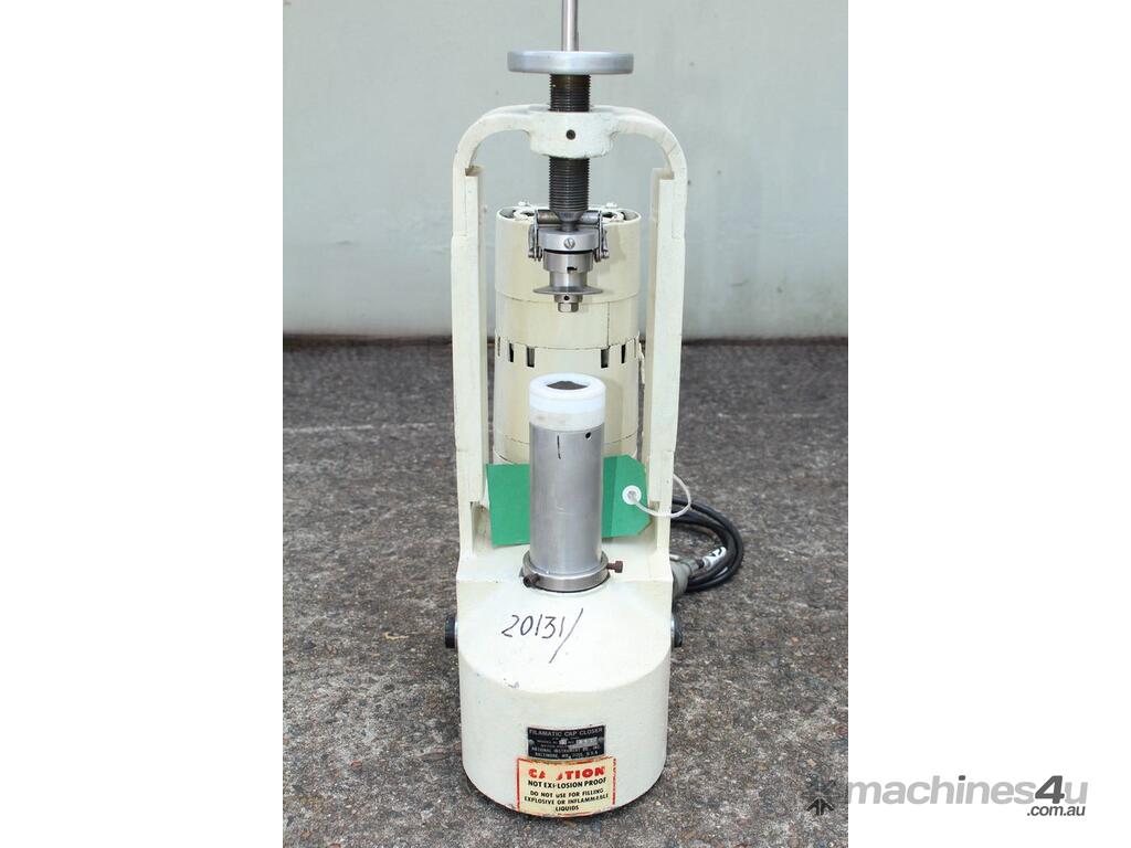 used Filamatic Table Top Crimp Cap Closer Cappers (1095780)