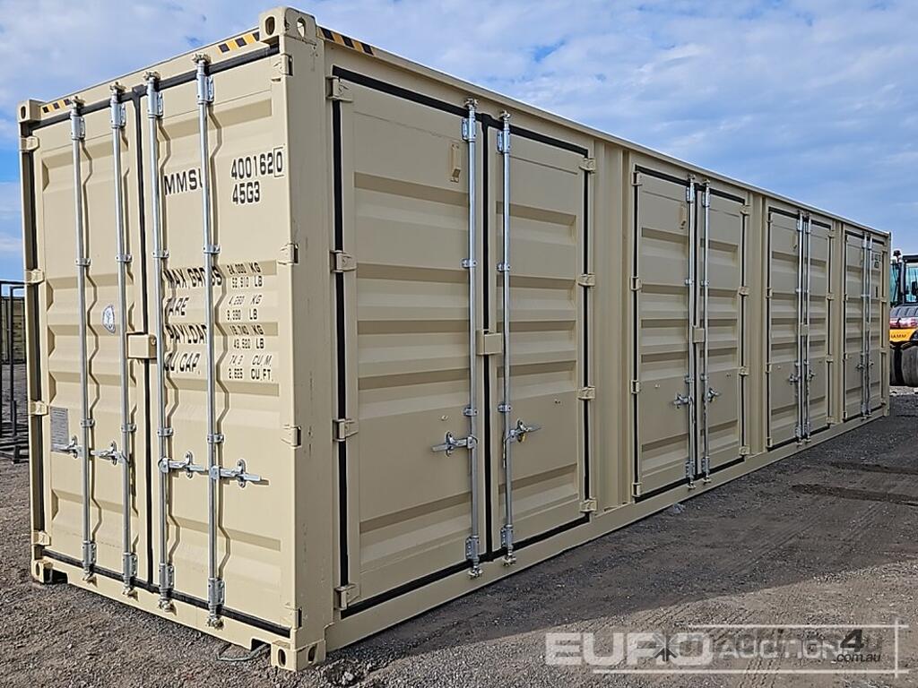 Used 2025 40 High Cube Multi 4 Door Container (1110080)