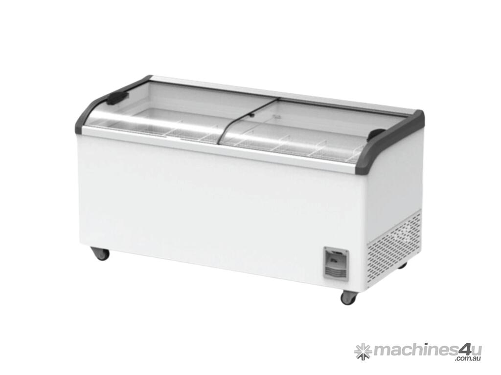 2Nds Thermaster Heavy Duty Supermarket Glass Sliding Lid Freezers 576L ...