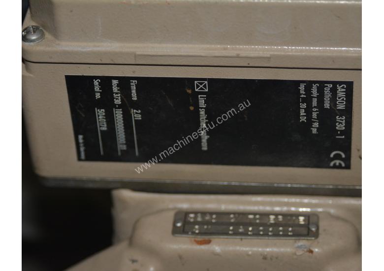 New 2009 samson SAMSON 3241 Class 300 1 inch Control valve Pneumatic ...