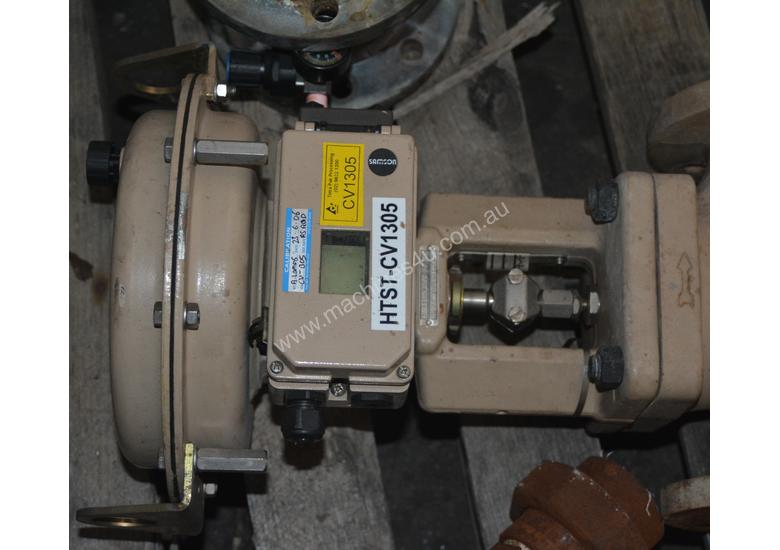 New 2009 samson SAMSON 3241 Class 300 1 inch Control valve Pneumatic ...