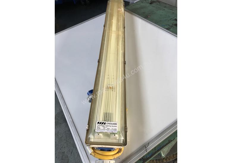 Used LIFEGUARD Fluorescent Light Lifeguard Temporary Lighting ...