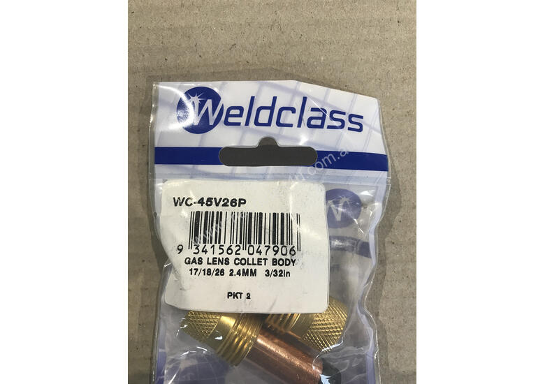 New weldclass Weldclass TIG Gas Lens Collet Body 2 4mm 3 32 for 17 18 ...