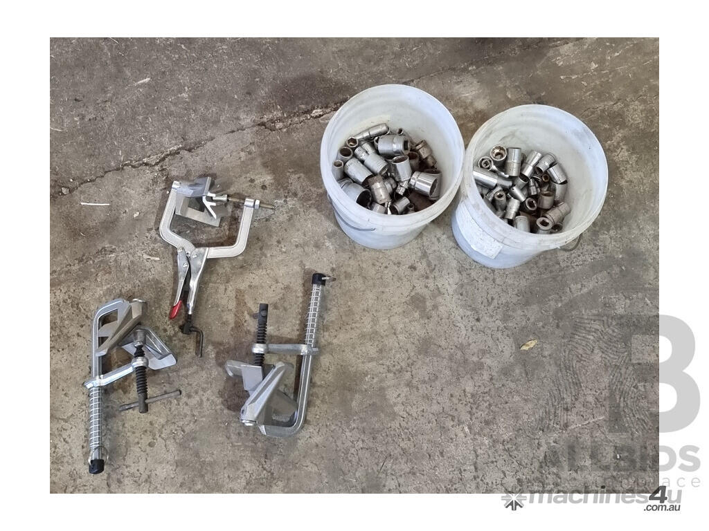 Used Not Specified Unknown Quantity of Workshop Tools - Sockets and ...