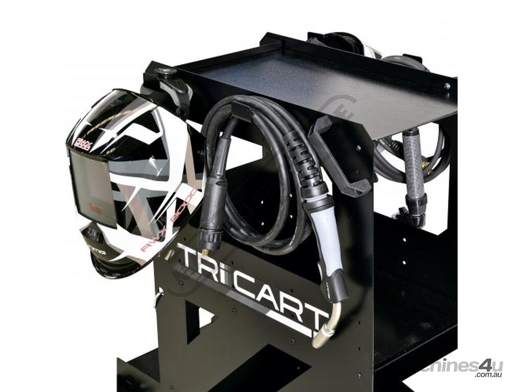 New Hafco WTC-800 TRI-CART Multi-Machine Welding Trolley Suits up to 3 Machines Suits MIGS TIGS ...
