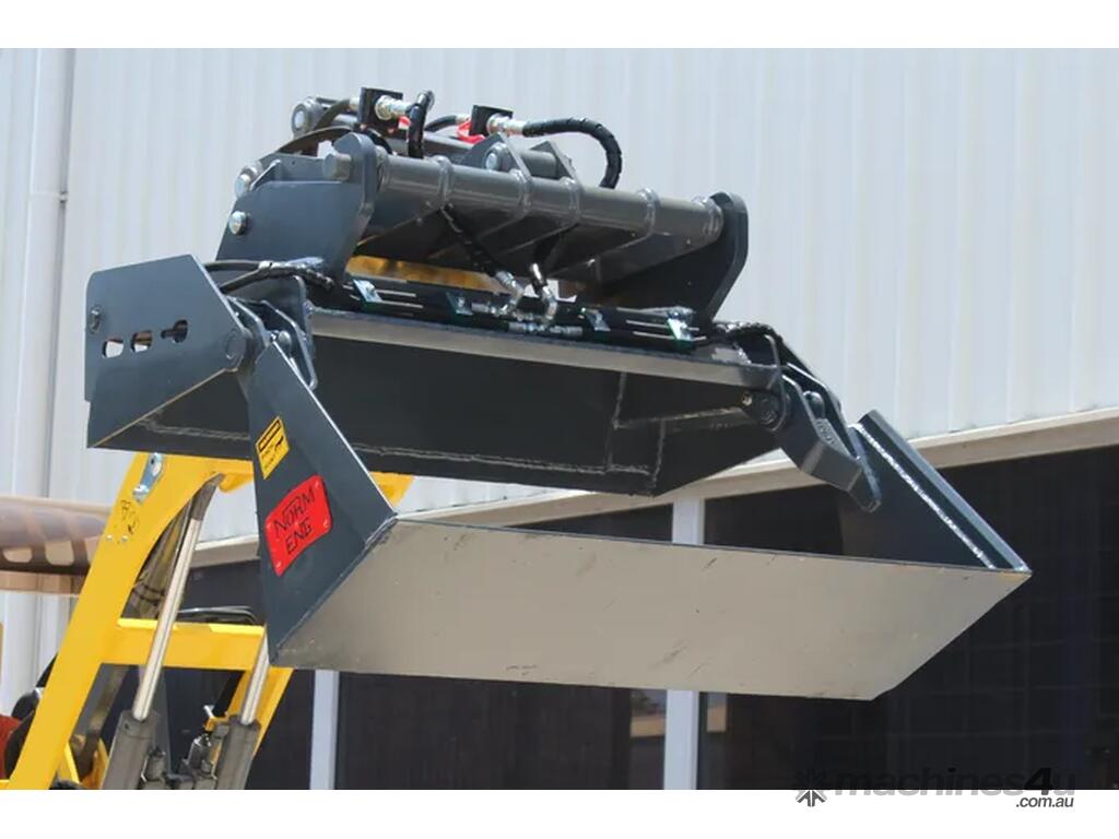 New norm engineering NORM ENGINEERING SMALL 4-IN-1 BUCKET Skid Steer ...