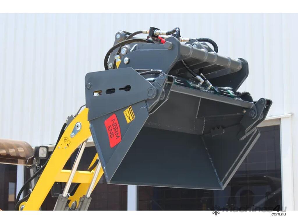 New norm engineering NORM ENGINEERING SMALL 4-IN-1 BUCKET Skid Steer Buckets (972981)