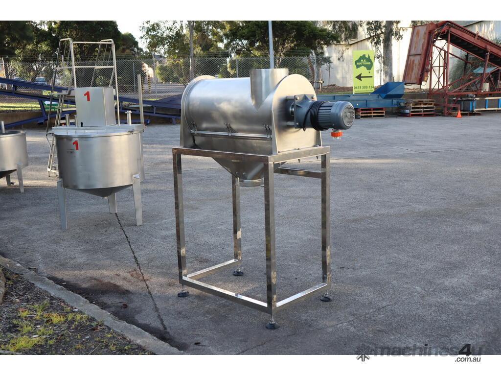 Used Rotary Sifter Stainless Steel Rotary Sifter 1 58M L Rotary Sieve ...