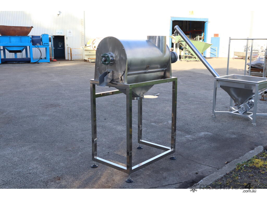 Used Rotary Sifter Stainless Steel Rotary Sifter 1 58M L Rotary Sieve ...