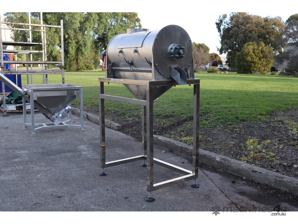 Used Rotary Sifter Stainless Steel Rotary Sifter 1 58M L Rotary Sieve ...