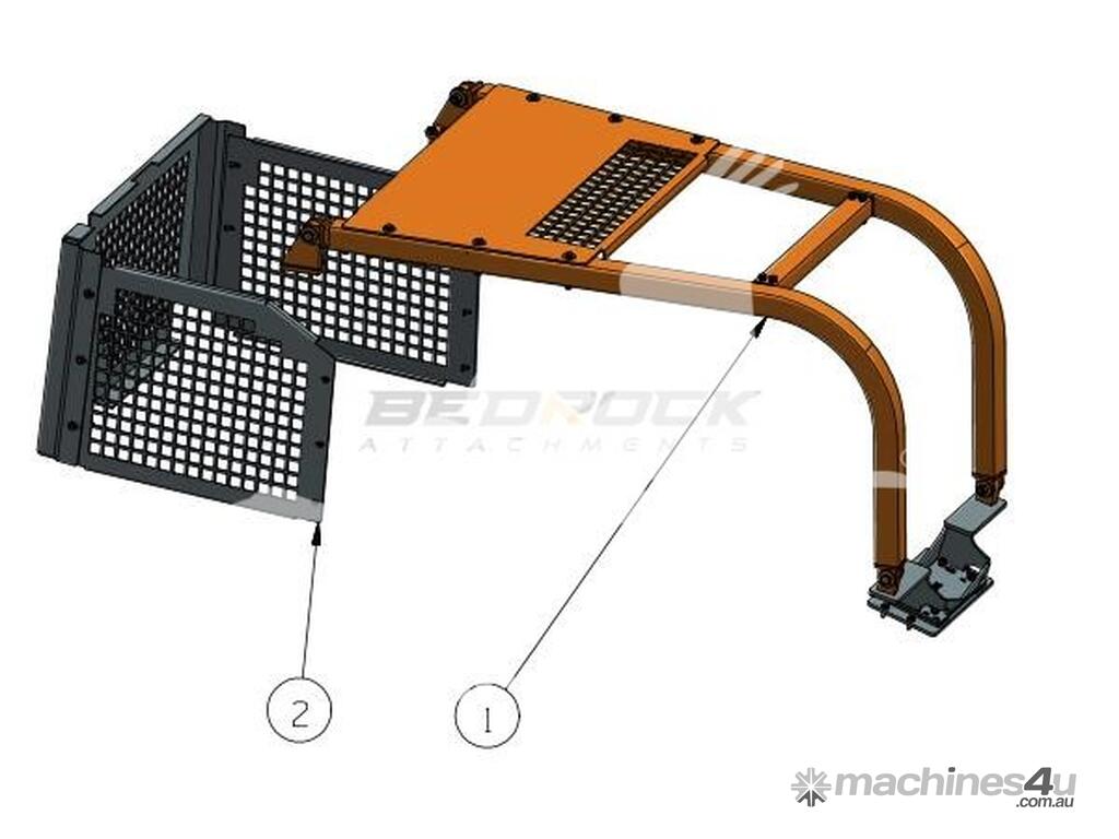 New 2024 bedrock D65 Dozer Sweeps (1032482)