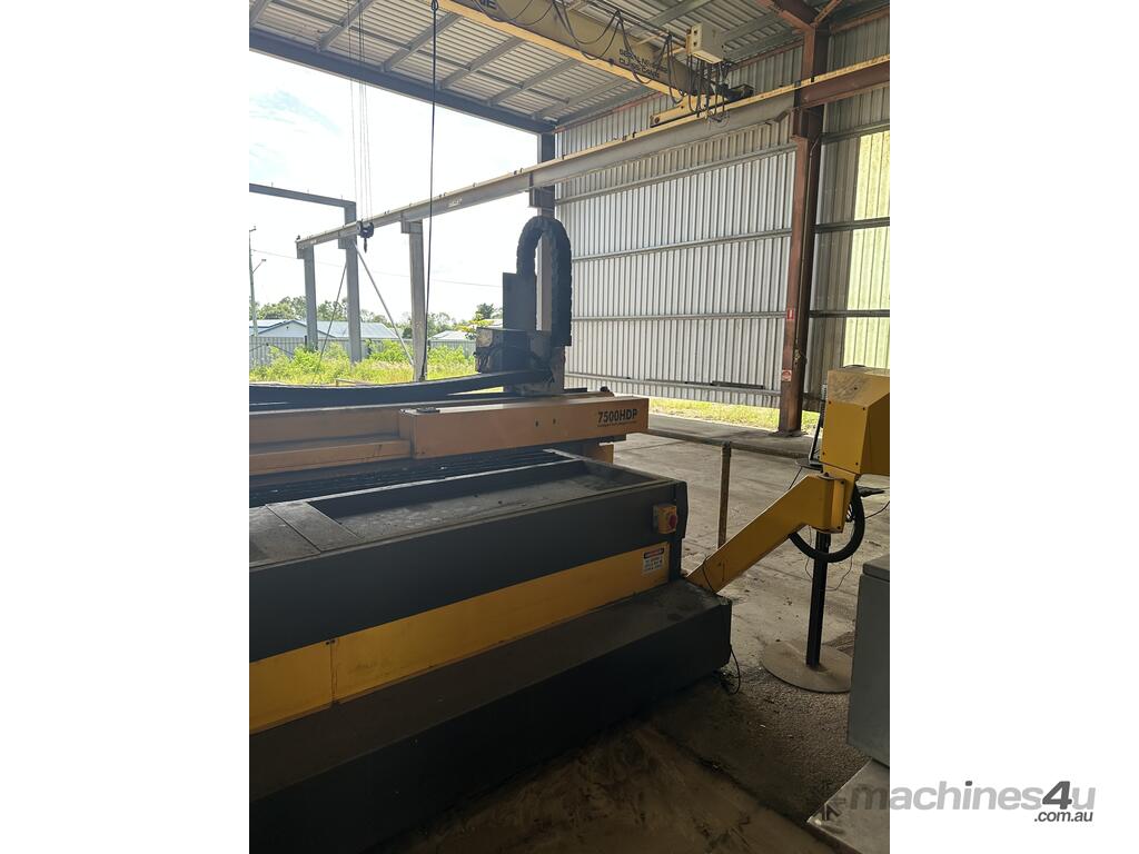 Used 2011 advanced robotic technology HDP 7500 CNC Plasma Profile Table ...