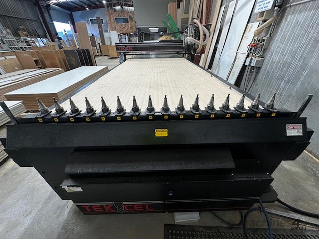 Used 2006 tekcel E6x12 Flatbed Nesting CNC (1101682)