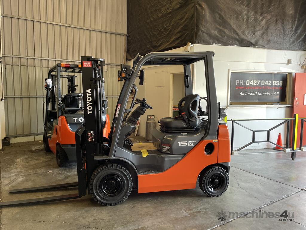 Used 2014 Toyota 8FG15 Counterbalance Forklifts (1198682)