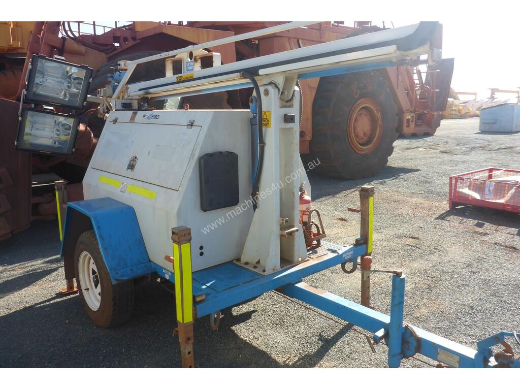 Used 2012 BRITE FORCE 2012 BRITE FORCE 6000W LIGHTING TOWER Light Tower ...