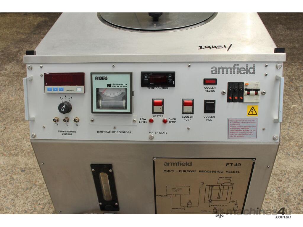 used armfield FT40 Heating Tank in CONDELL PARK, NSW (947482)