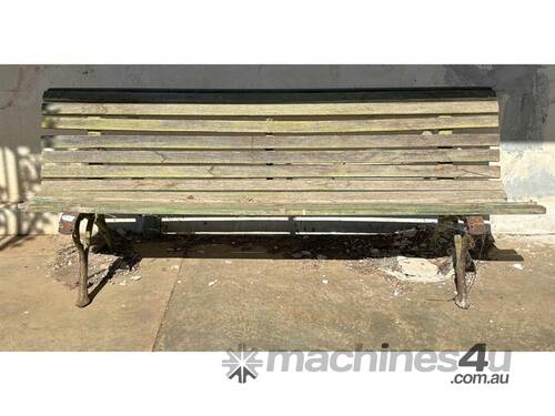 Used VICTORIAN CAST IRON END BENCH SEAT VICTORIAN CAST IRON END BENCH ...