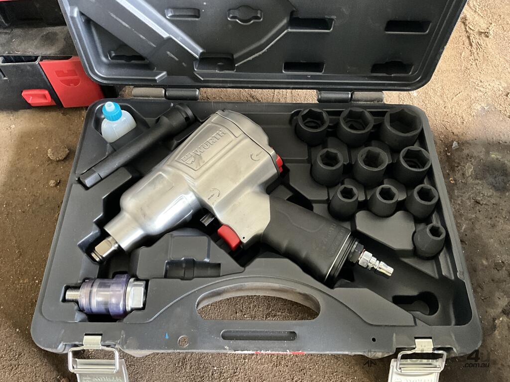 Used Wurth 1 2 H Pneumatic Impact Gun Kit (1075483) - Listed on Machines4u