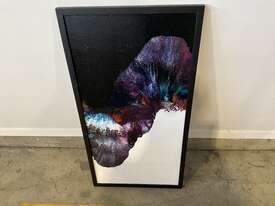 Used Set Of 3 Acrylic On Canvas (1203483)