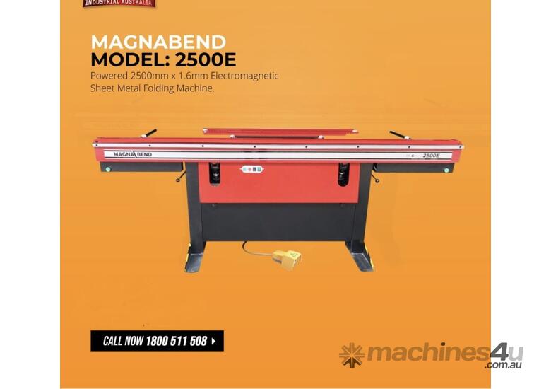 New 2021 magnabend Powered Apron 2500mm Magnabend Electro Folder ...