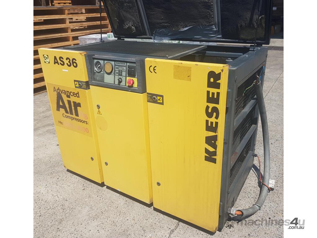 Used kaeser Kaeser AS36 30hp 4250 Kaeser 10hp AdiComp 25hp Pilotair Pulford VSpd 30hp Mark 20hp ...
