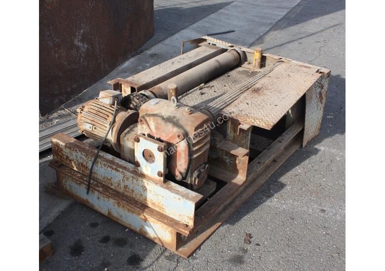 Used VANE Heavy Duty Industrial Powered Roller Conveyor 415V 5kW model ...