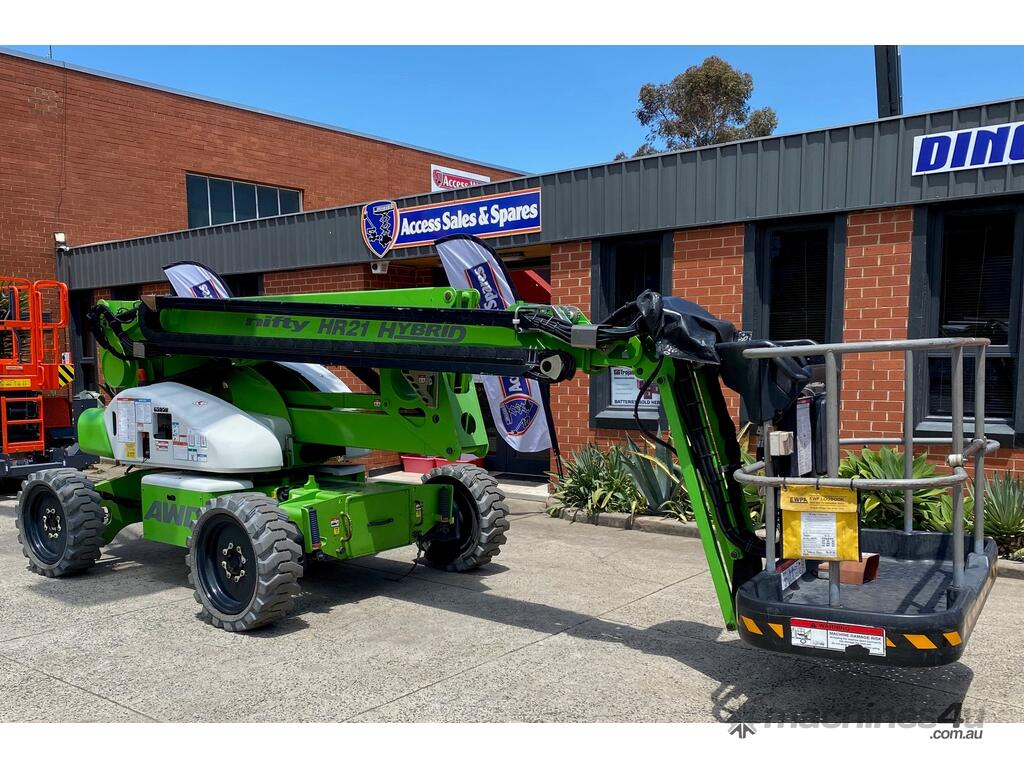 Used niftylift USED 2015 NIFTYLIFT HR21 HYBRID SELF PROPELLED BOOM LIFT Articulated Boom Lifts ...