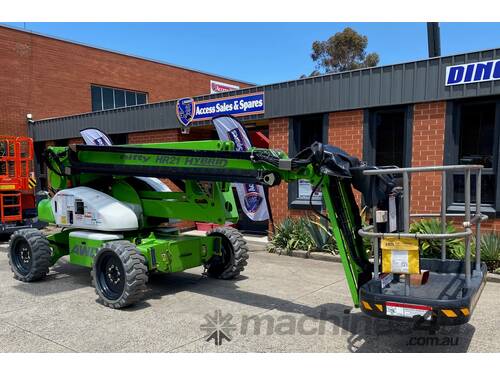 Used niftylift USED 2015 NIFTYLIFT HR21 HYBRID SELF PROPELLED BOOM LIFT Articulated Boom Lifts ...