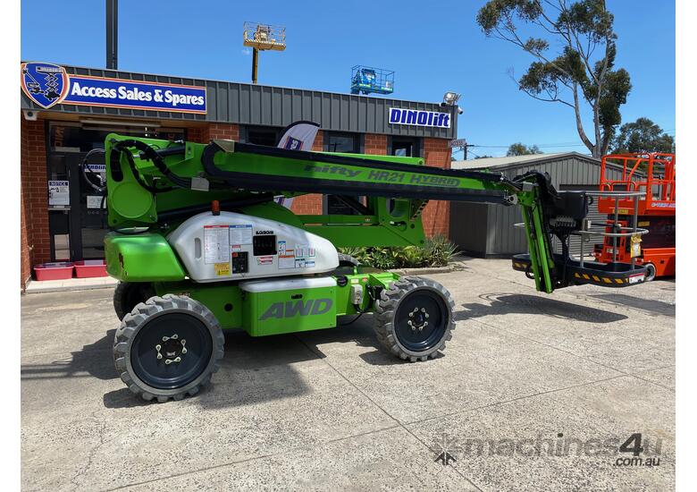 Used niftylift USED 2015 NIFTYLIFT HR21 HYBRID SELF PROPELLED BOOM LIFT Articulated Boom Lifts ...