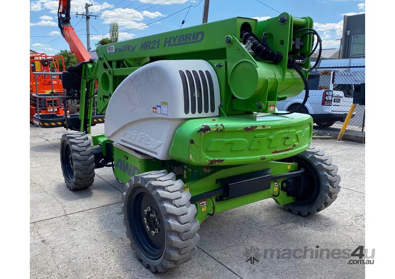 Used niftylift USED 2015 NIFTYLIFT HR21 HYBRID SELF PROPELLED BOOM LIFT Articulated Boom Lifts ...