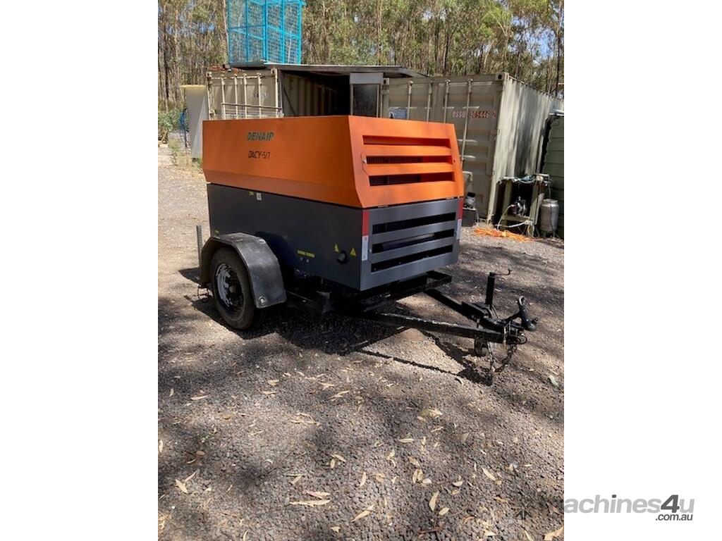 New 2022 Atlas Copco Denair DACY 5 7 Towable Portable Compressor (949883)