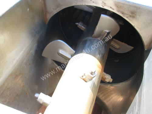Used Auger Stainless Steel Dewatering Separator Screw Auger - 4kW ...