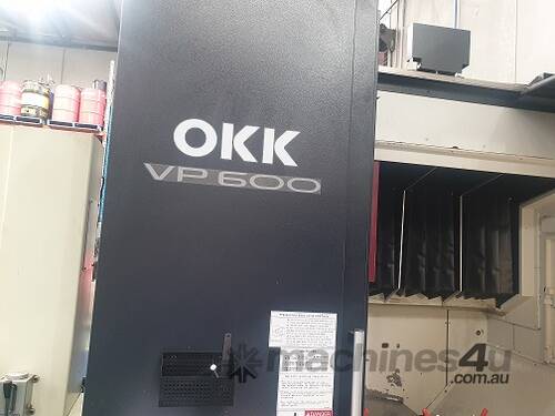 Used okk OKK VP600 Vertical Machining Centre Vertical Machining Centres ...