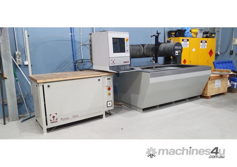 Used 2000 omax Re-conditioned Omax 2652 Waterjet with 1200 x 660mm ...