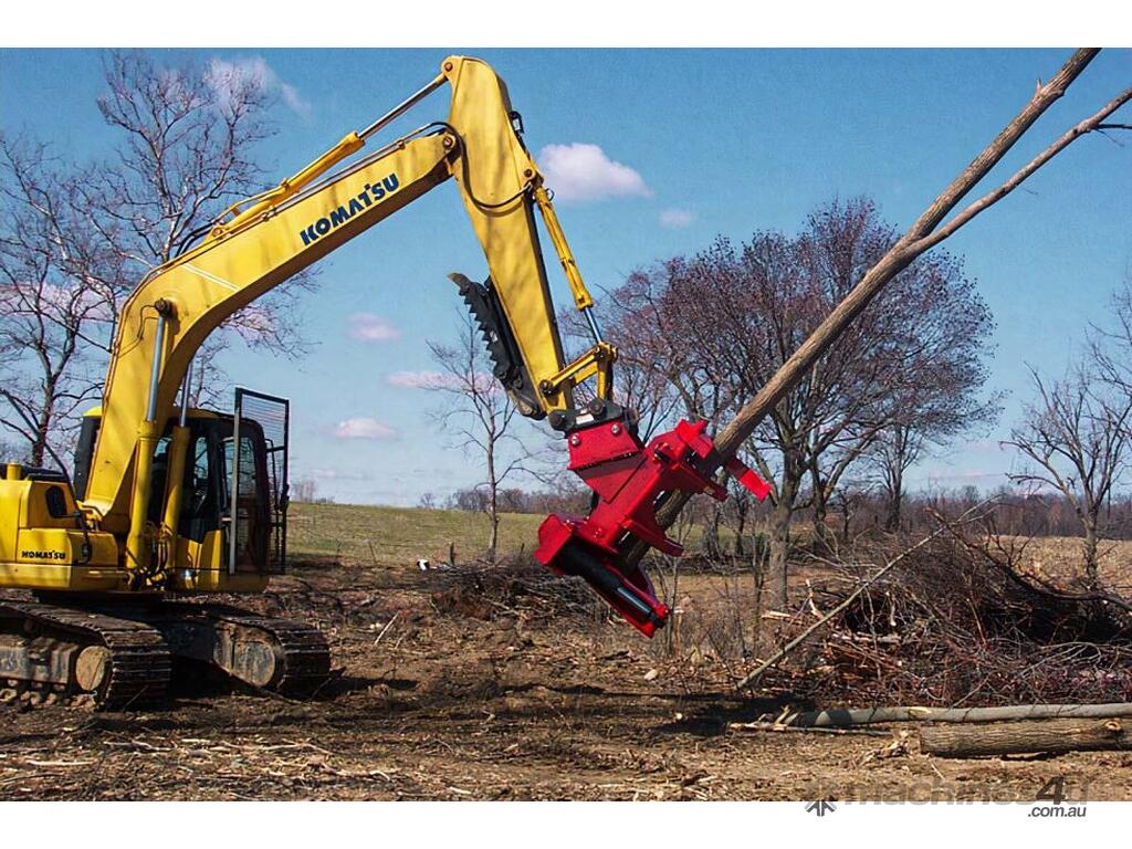 New fecon FECON Tree Shear Excavator Skid Steer Attachment Excavator ...