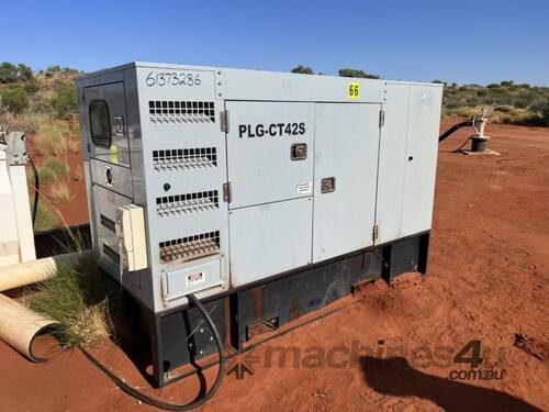 Buy Used 2021 Genelite PLGCT40S Three Phase Diesel Powered Generator ...