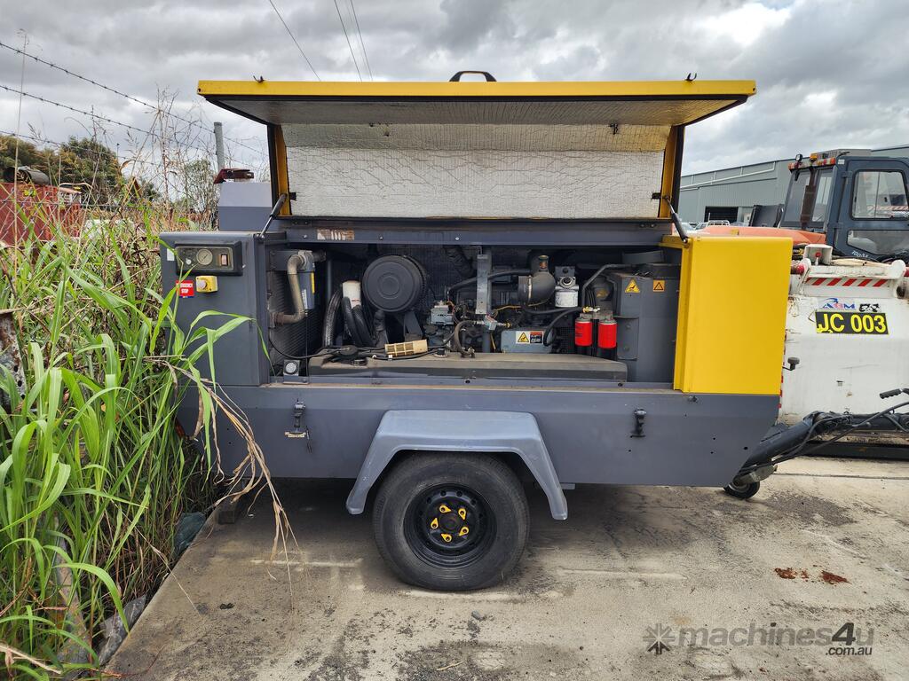 Used 2014 Atlas Copco XAS186DD Portable Compressor - INOPERABLE Air ...