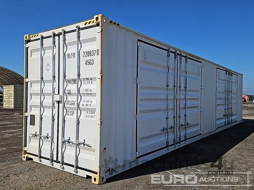 Used 40 High Cube Multi 2 Door Container Shipping Container (1147585) - Listed on Machines4u
