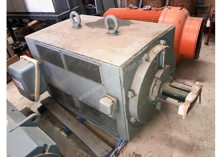 Used toshiba 335 kw 450 hp 10 pole 3300 v AC Electric Motor Electric ...