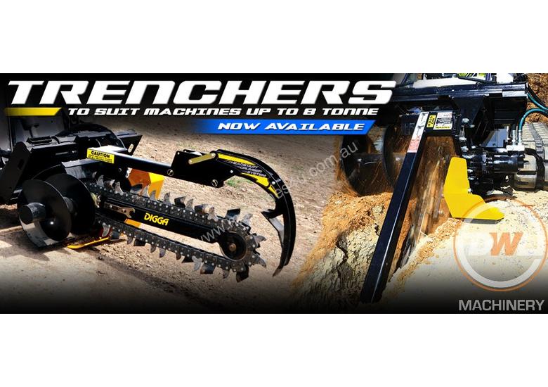 New 2019 digga DIGGA TRENCHERS SUIT MINI LOADER SUIT DINGO VERMEER ...