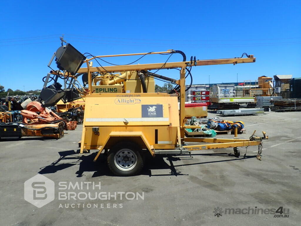 Used ALLIGHT 4 HEAD SINGLE AXLE LIGHTING TOWER Light Tower in ...