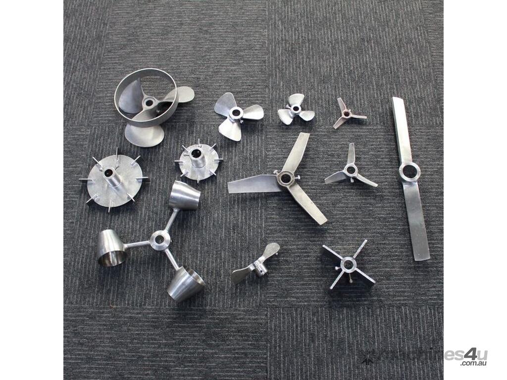 used Stainless Steel Mixing Propellers and Impellers Valve Equipment in ...