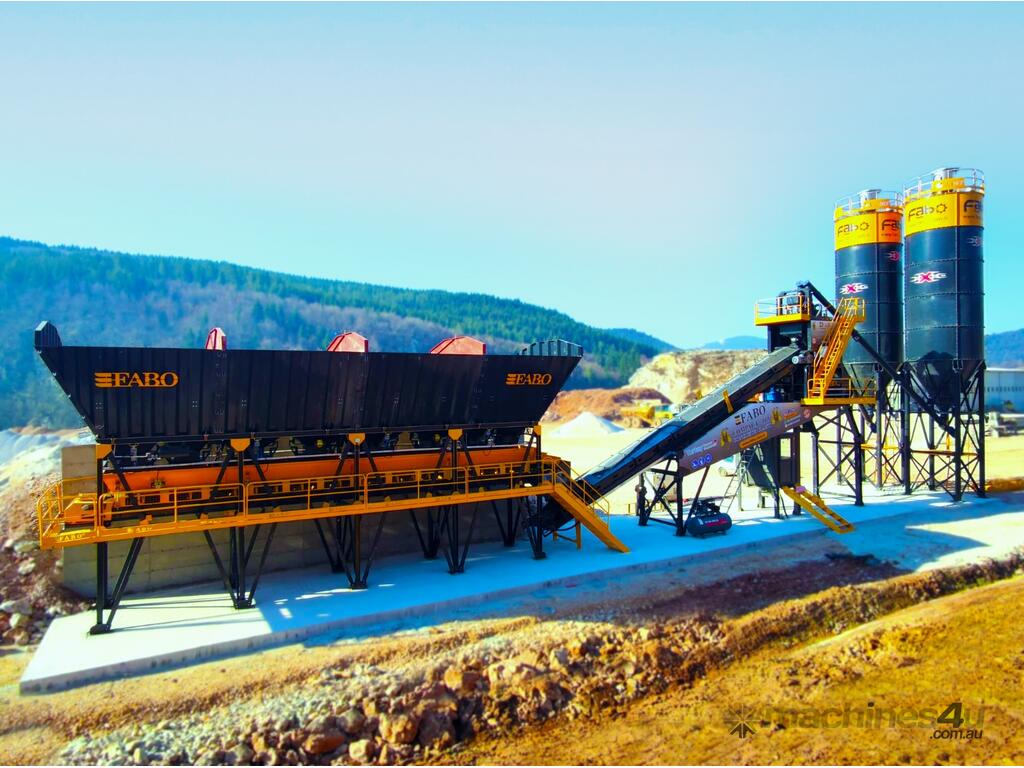 New 2023 FABO COMPACT-110 Concrete Batching Plant (891385)